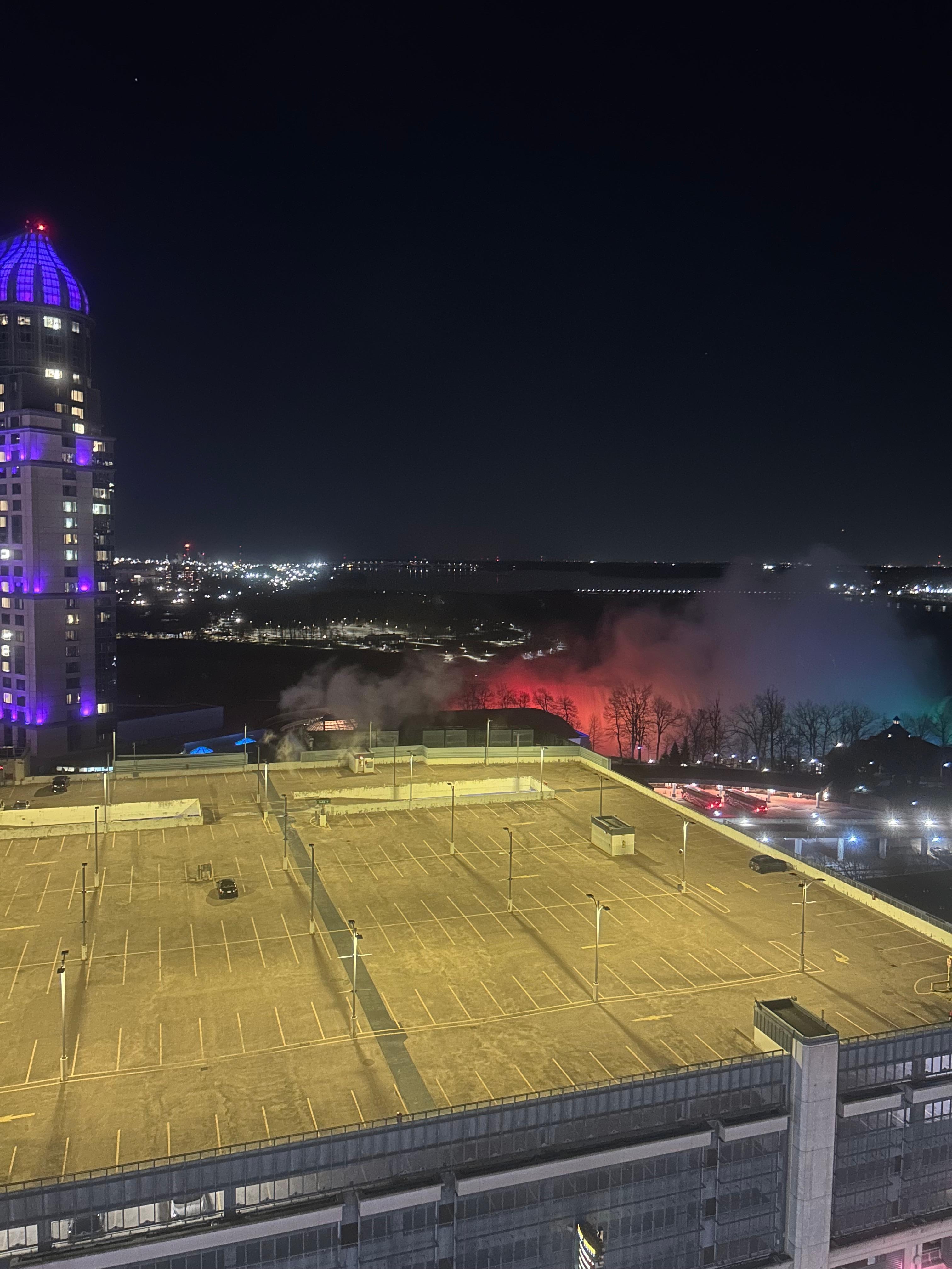 Night time from our room