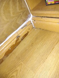 Another bodge on damp skirting