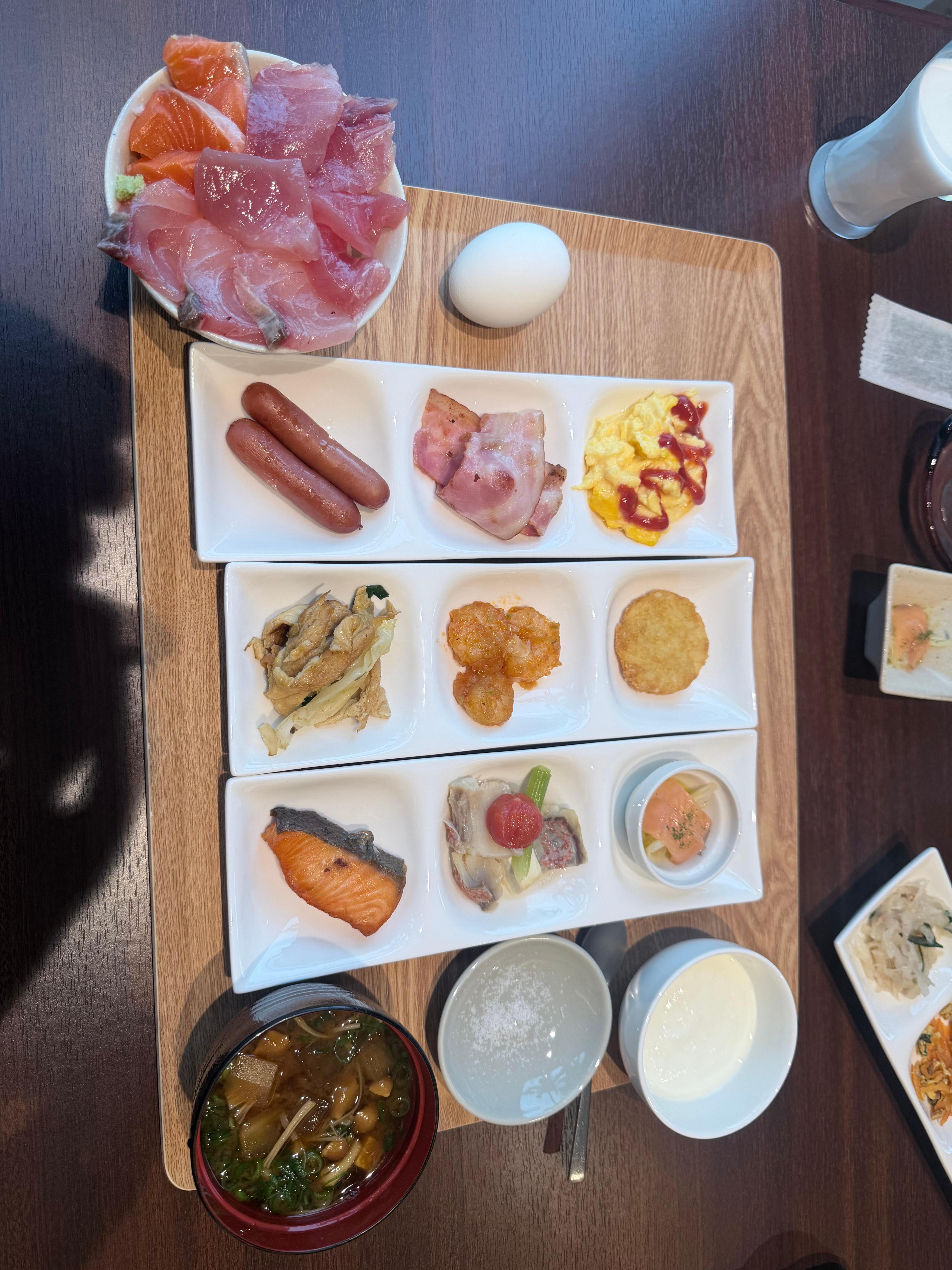 朝食ビュッフェ