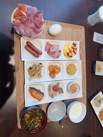朝食ビュッフェ