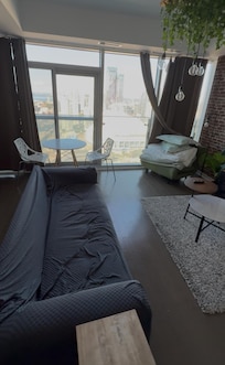 Not a pullout couch.