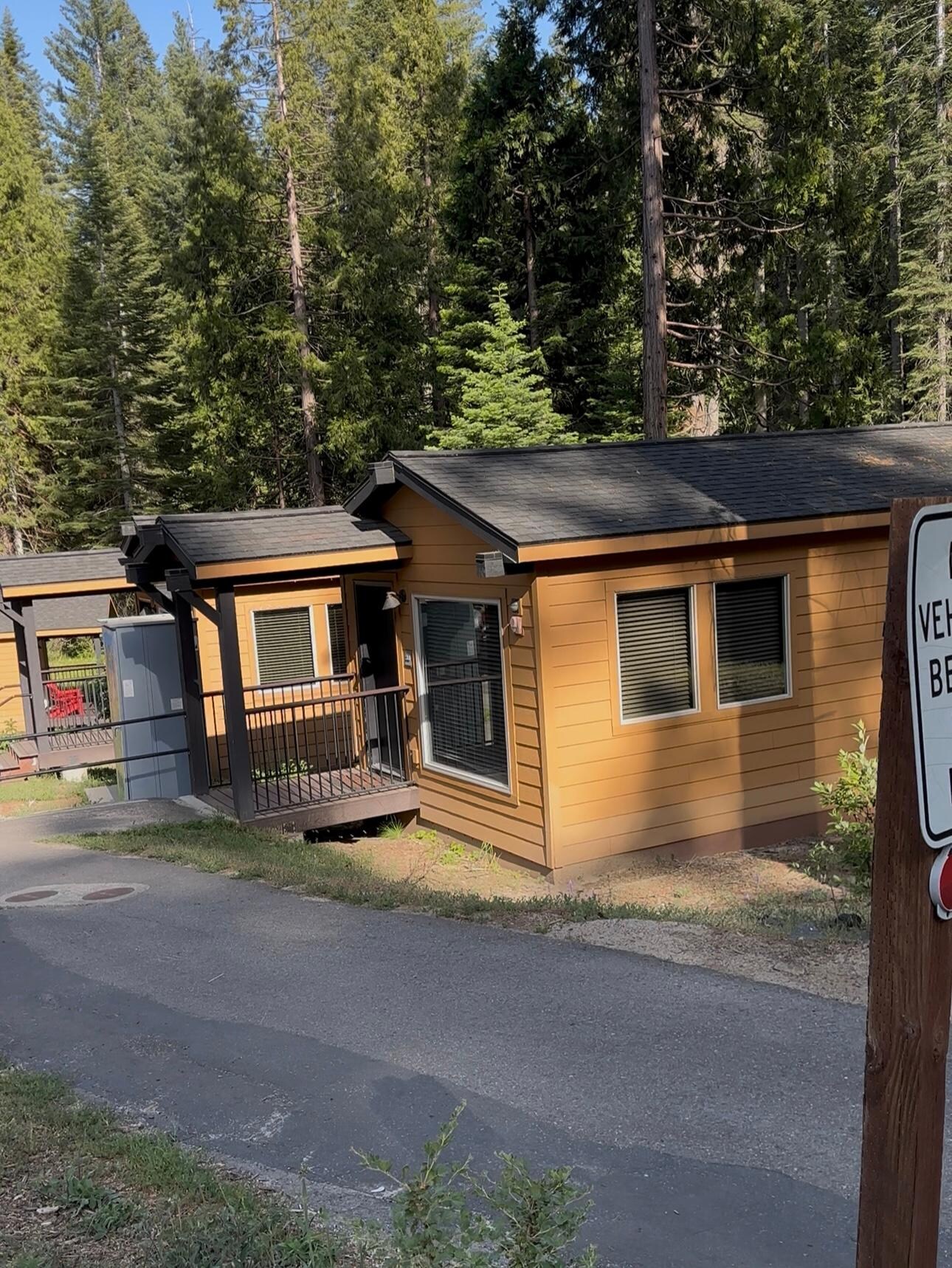 Nice roomy cabins. 