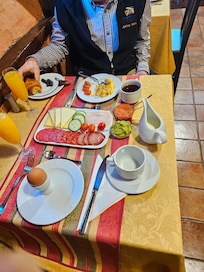 breakfast set for each person