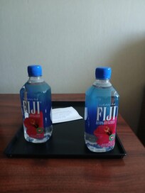 Water, available, in The Room, but, not free.