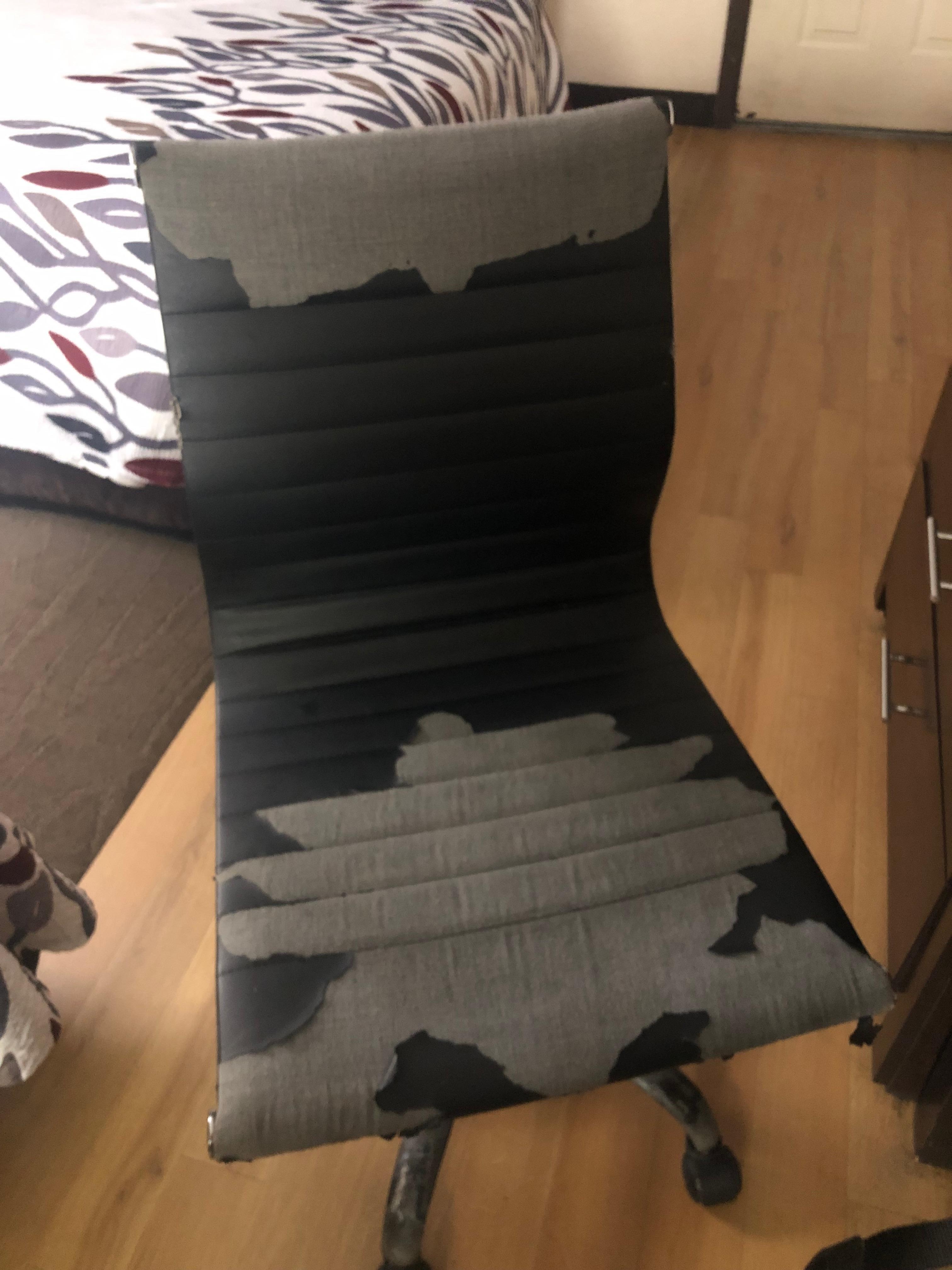 damaged chair