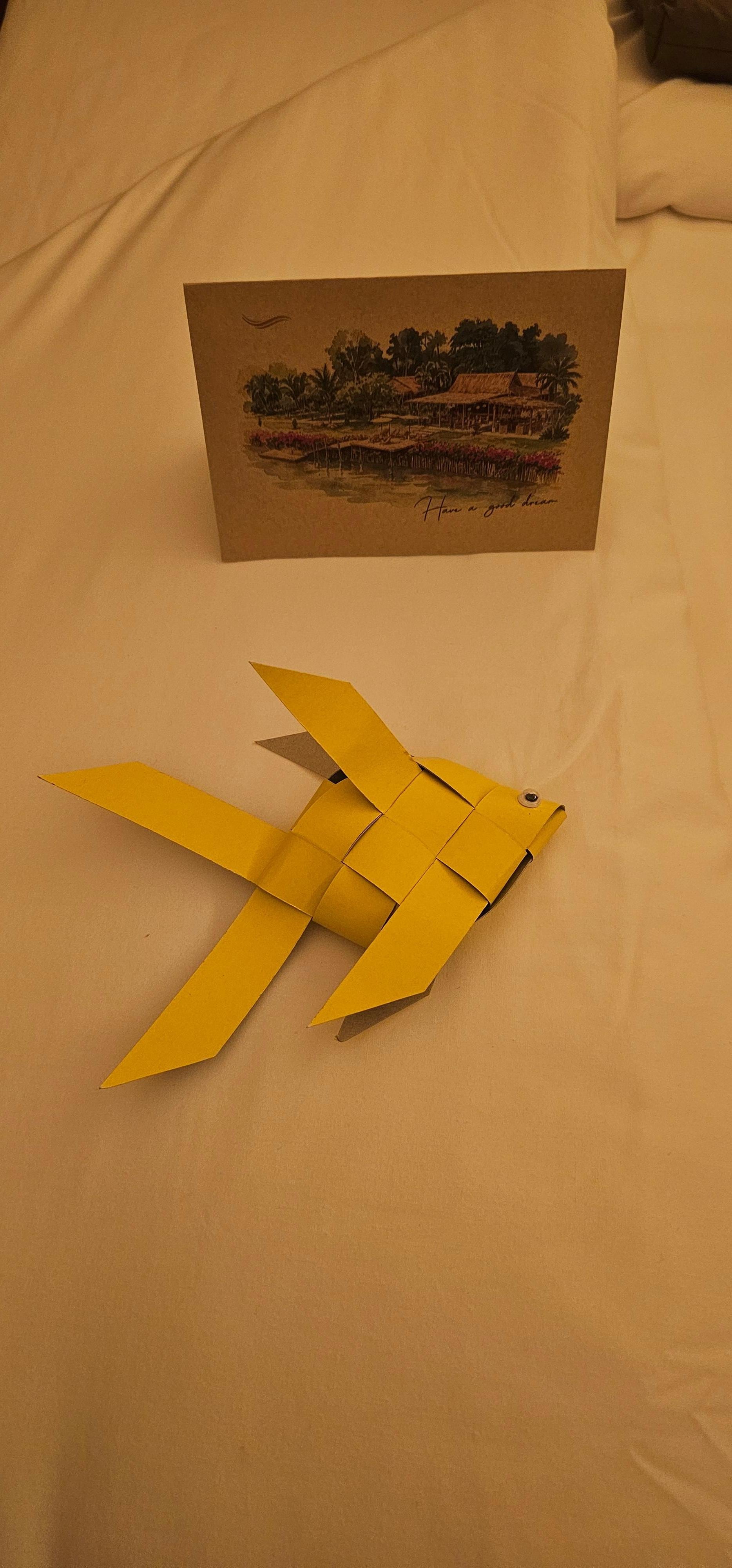 Special attention to detail, our first night they left us a personalized note