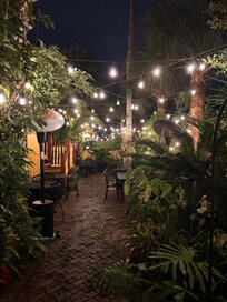 Restaurant patio