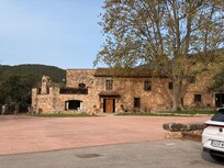 En del av hotellbyggnaden