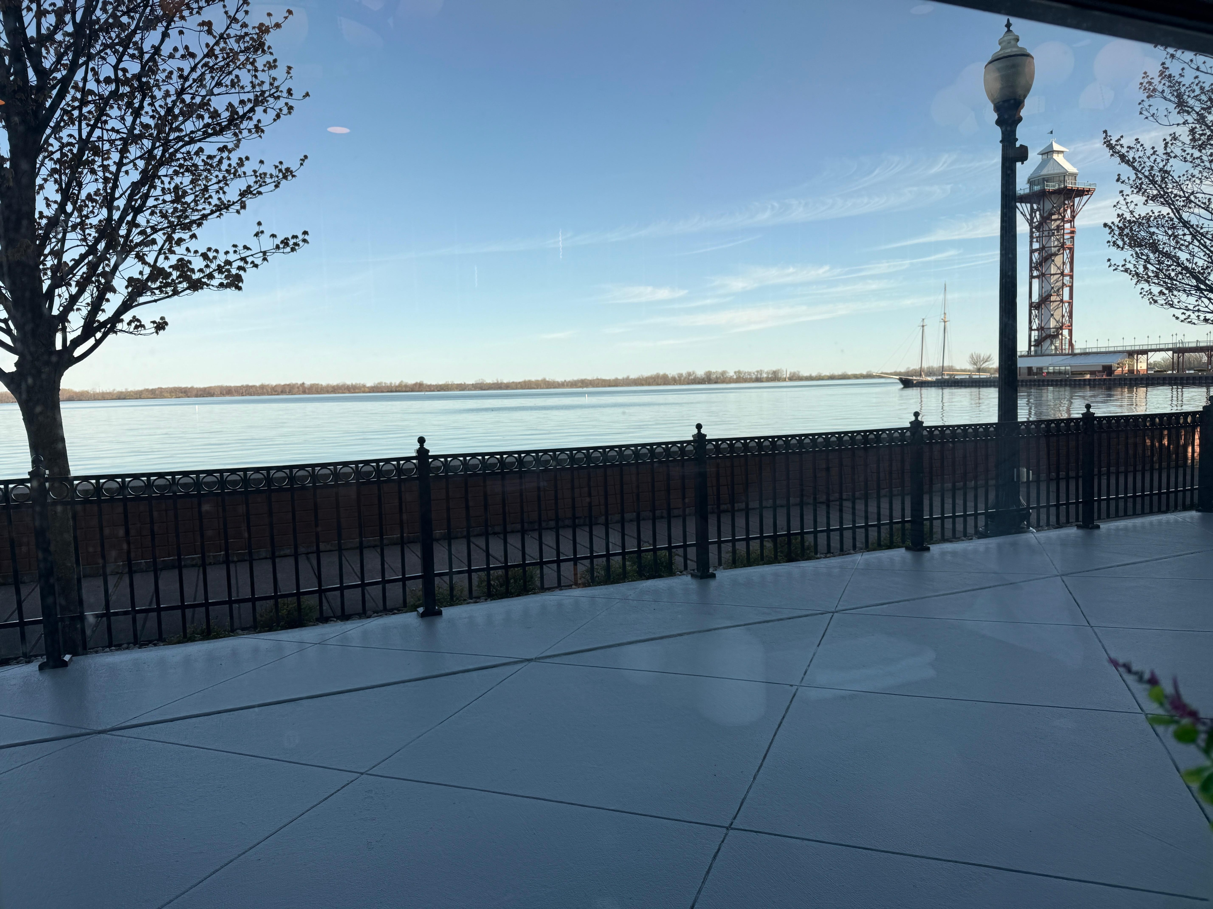 Our view from breakfast 