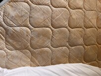 Mattress stains and no mattress cover