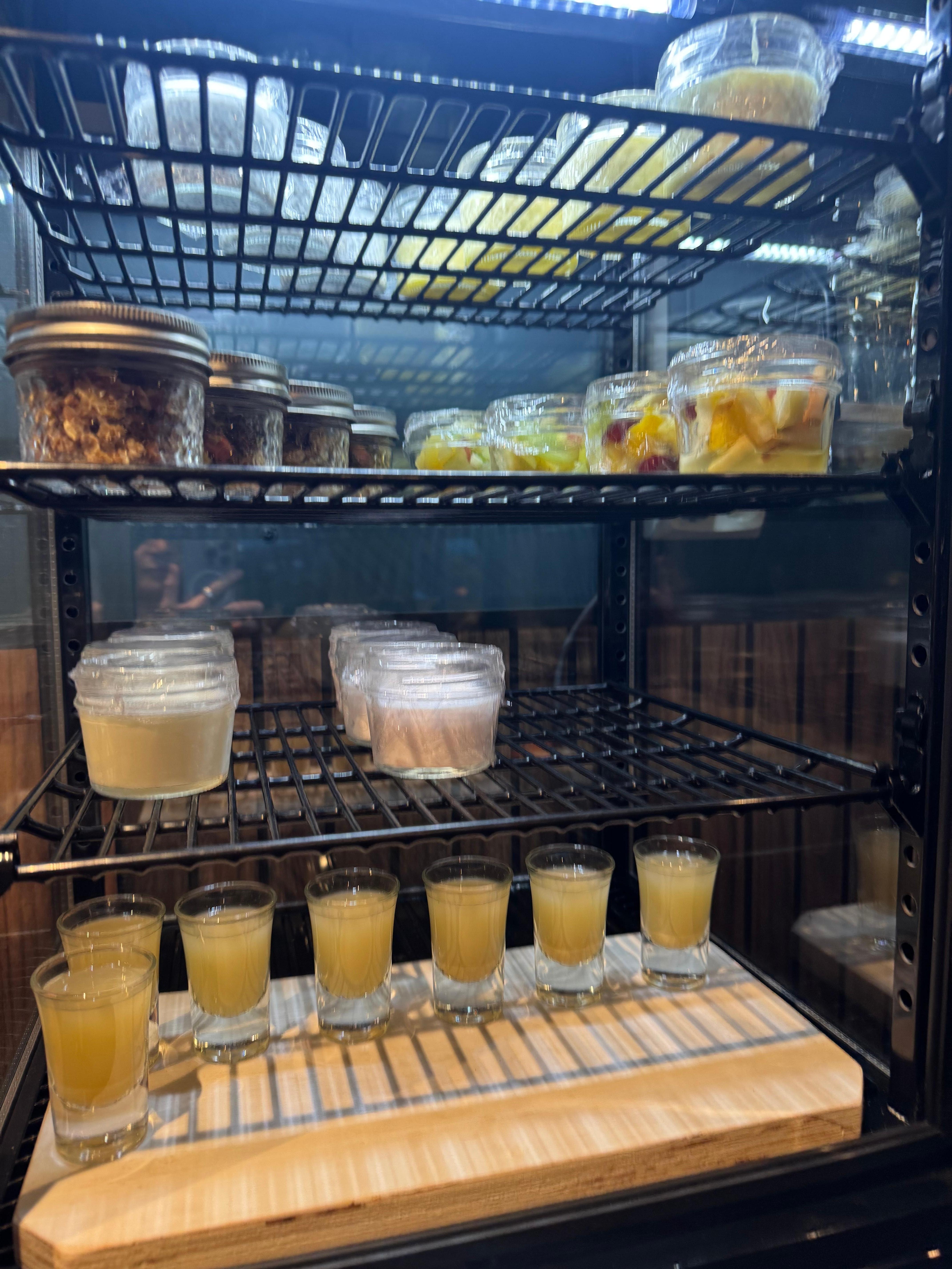 Kjøleskap med mange sunne alternativer, godt merket