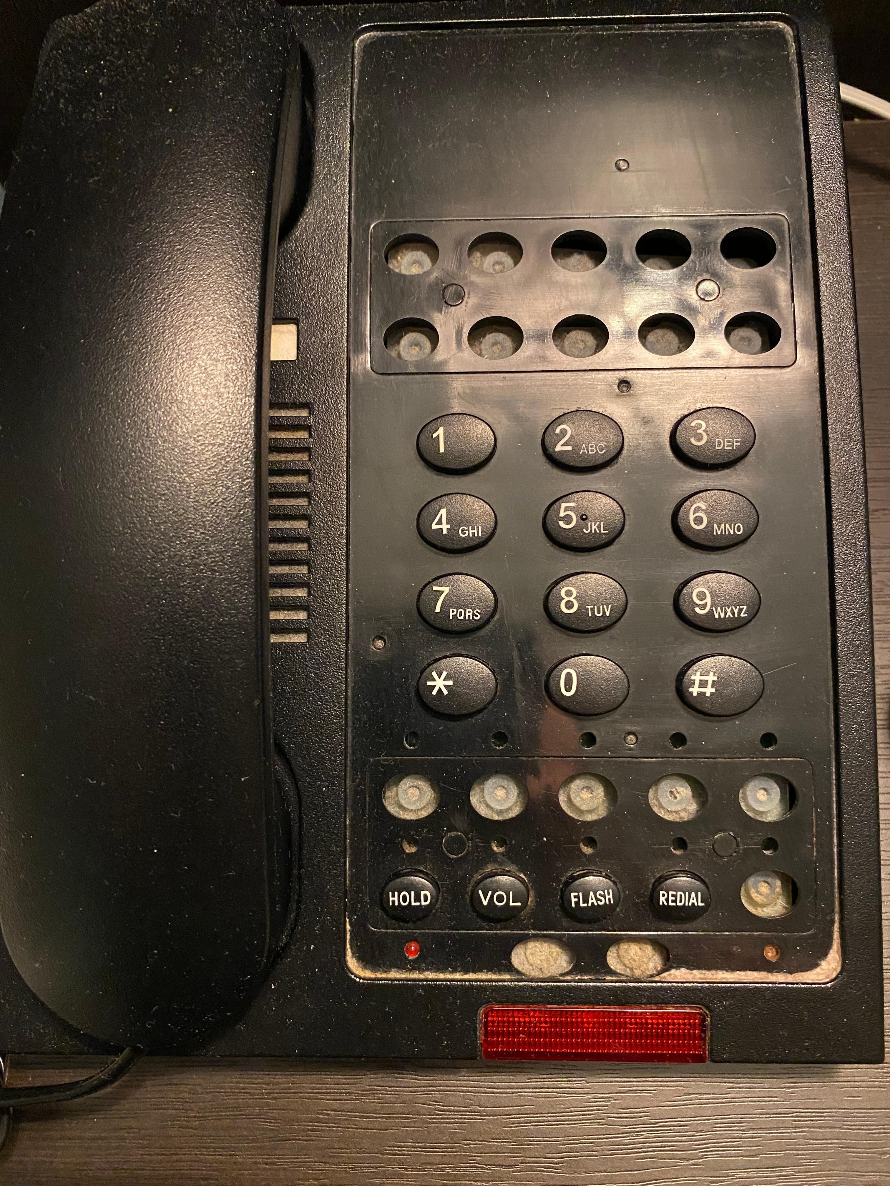 Missing a lot of the buttons.