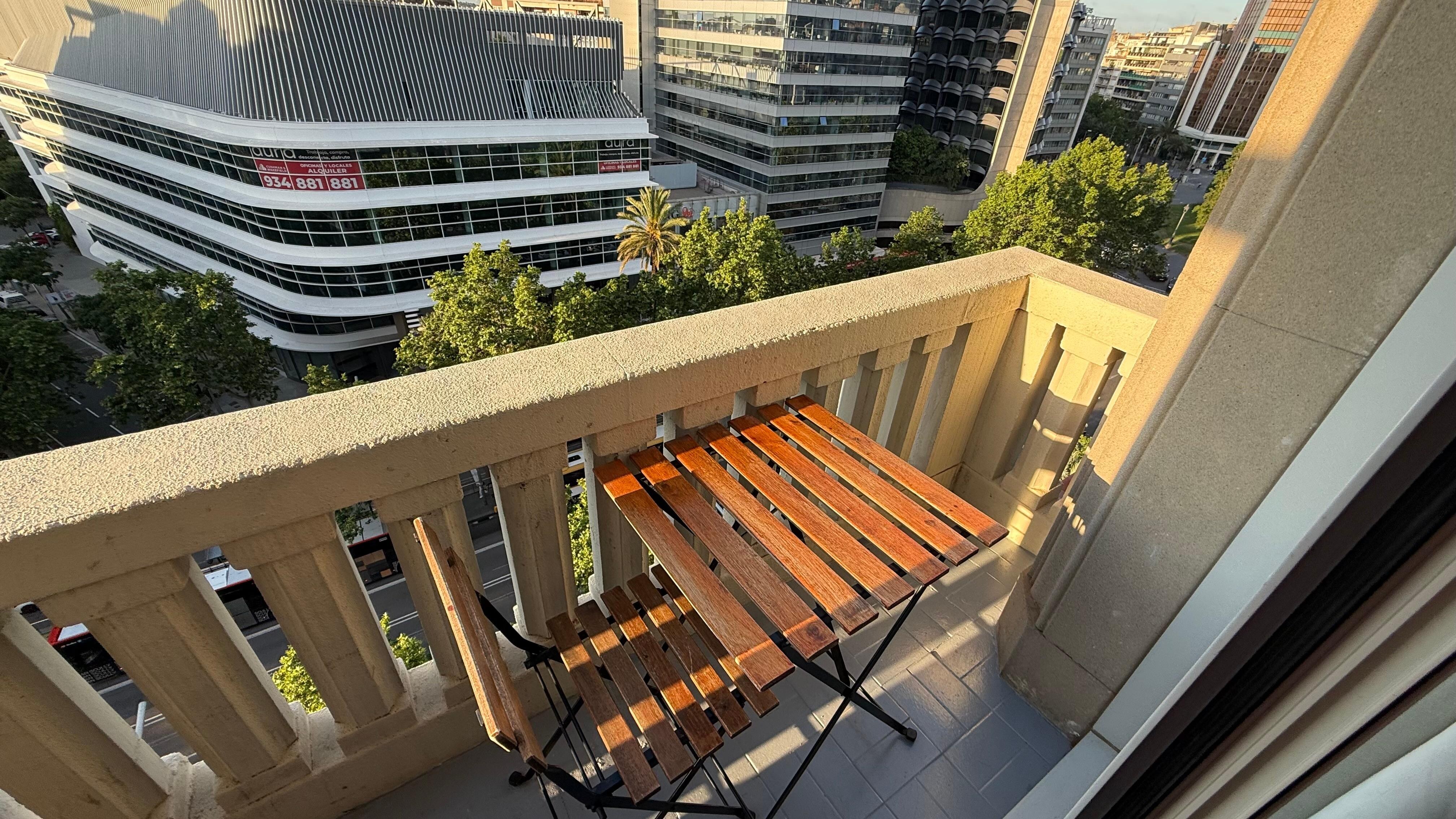 Balcony in room 802 