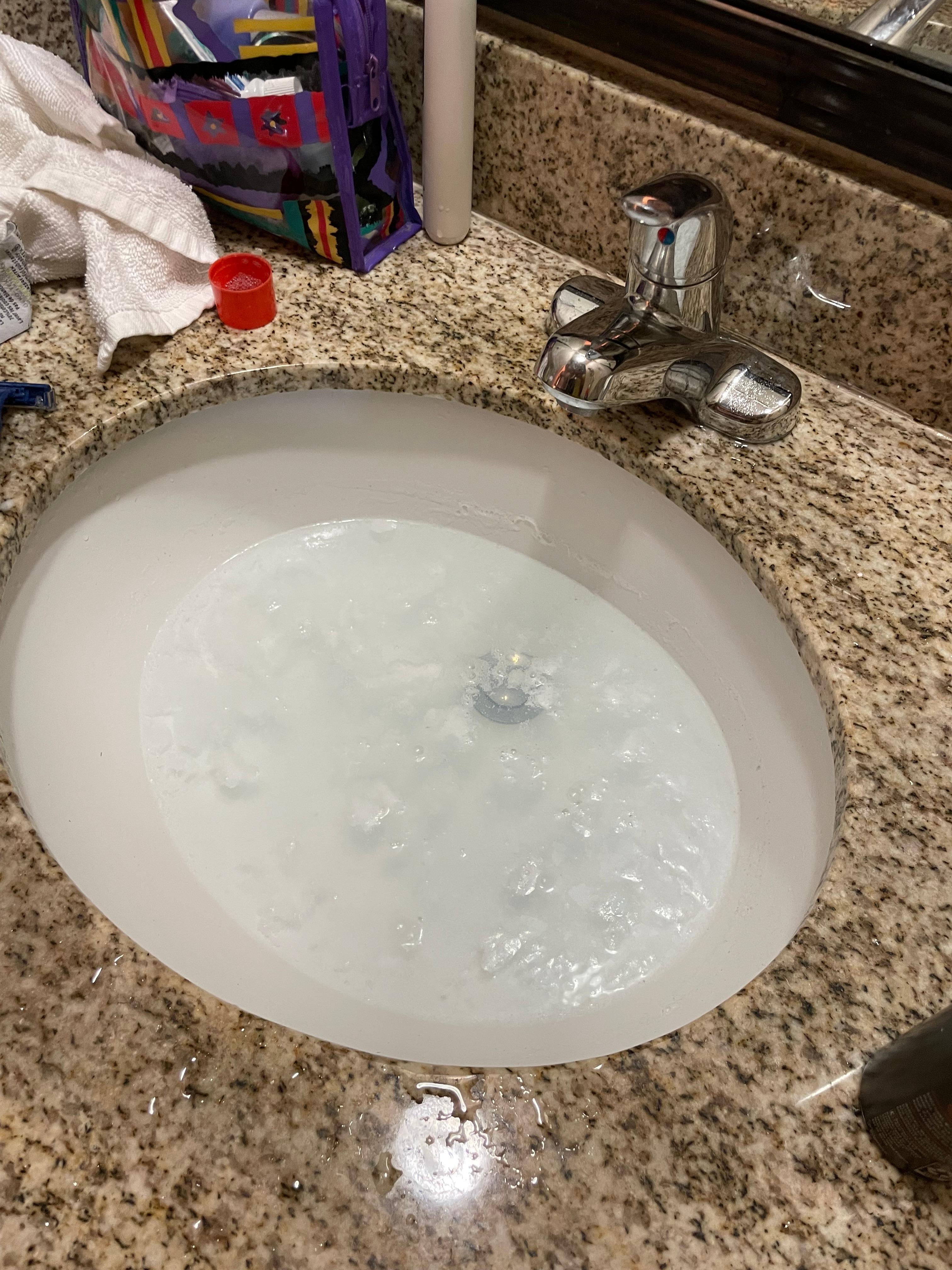 Sink won’t drain
