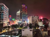 View from Rooftop bar