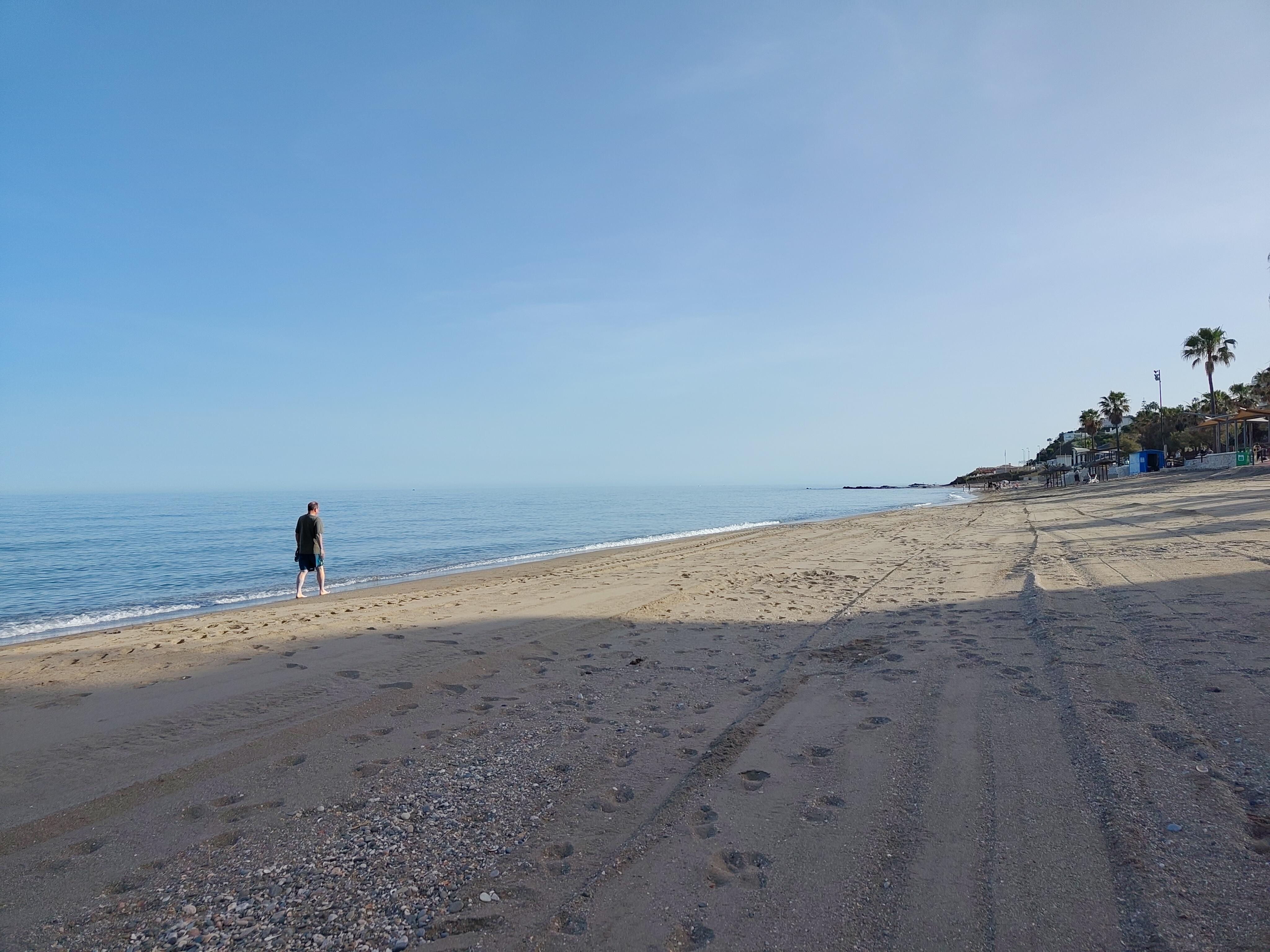 Strand vor dem Hotel