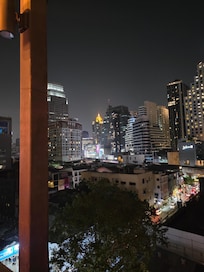 The rooftop bar was also an added plus