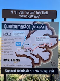 15 minute walk on this trail takes you to the edge of the Canyon.