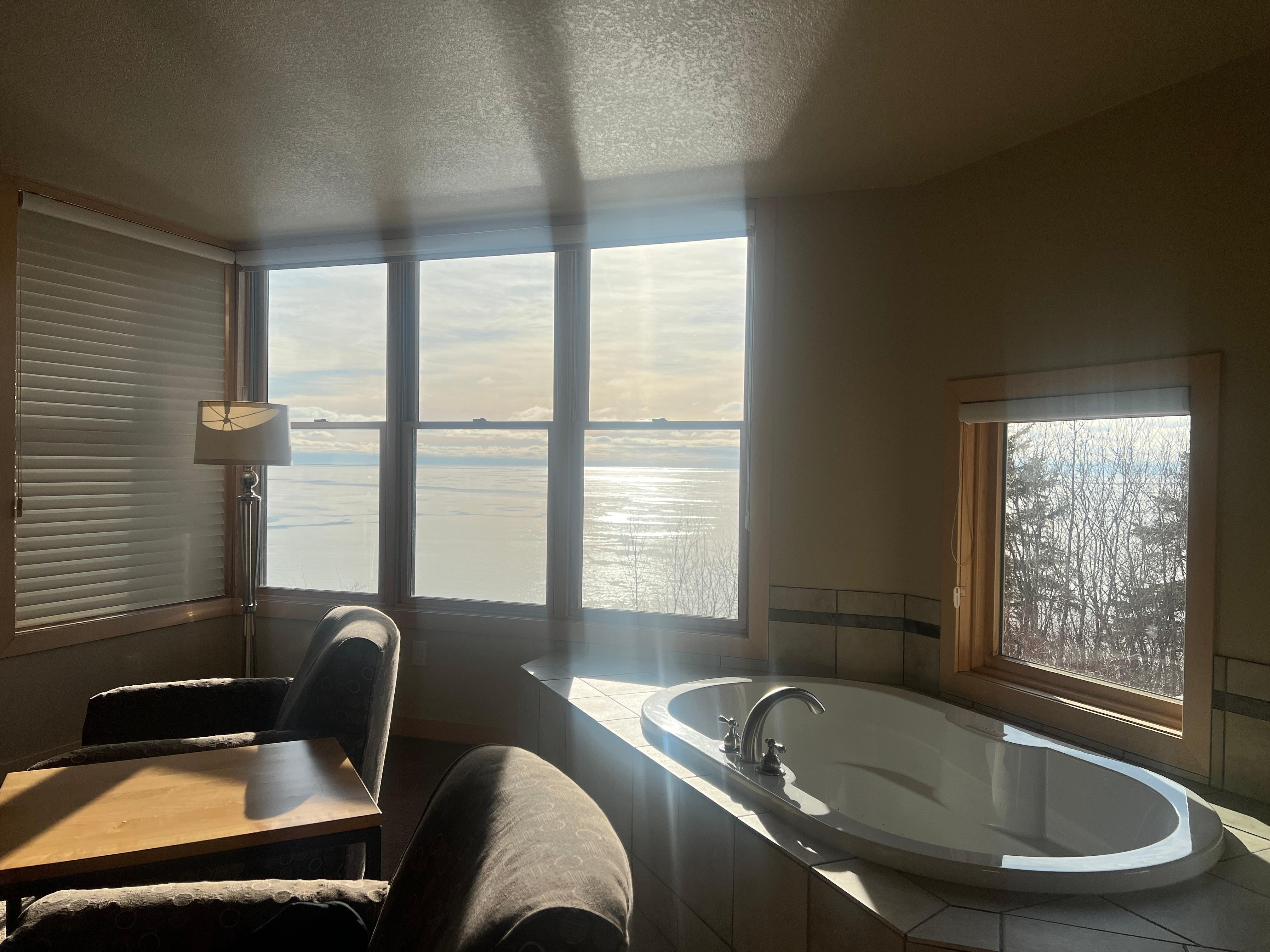 View of Lake Superior. 