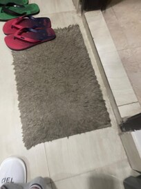 Look at the floor mat