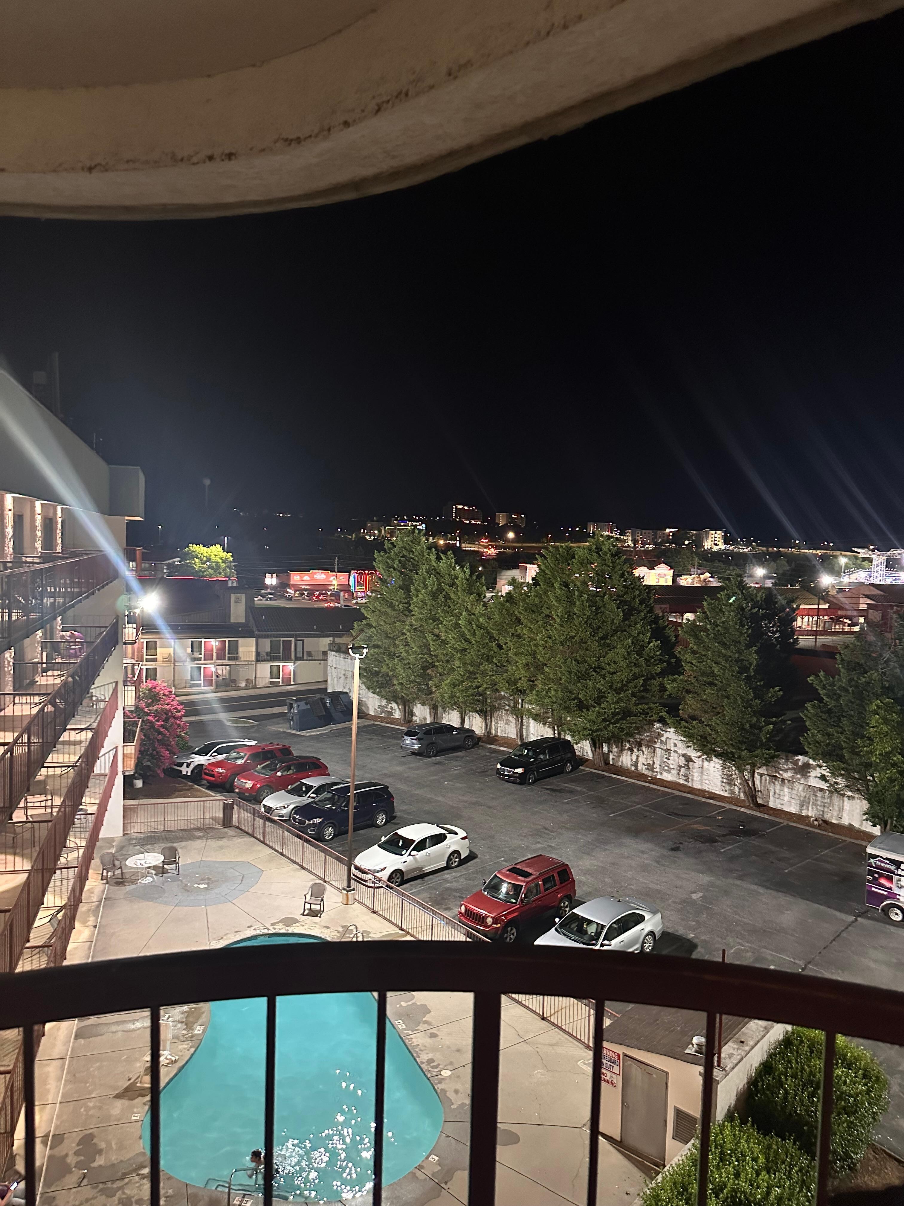 View from balcony on back side 6th floor 