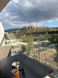 This was from our veranda