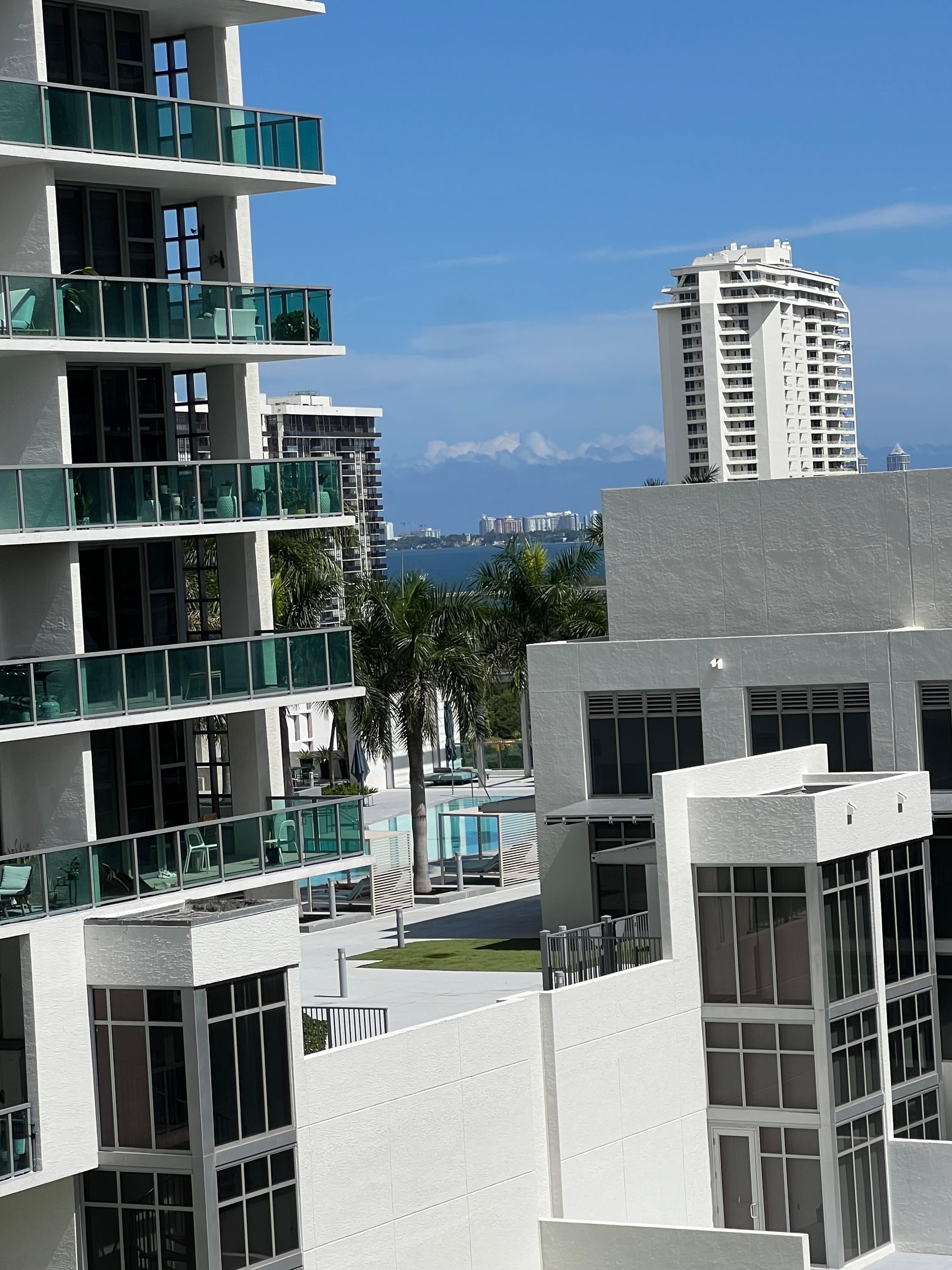 View from the balcony 