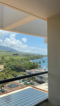 Partial ocean view on the highest floor