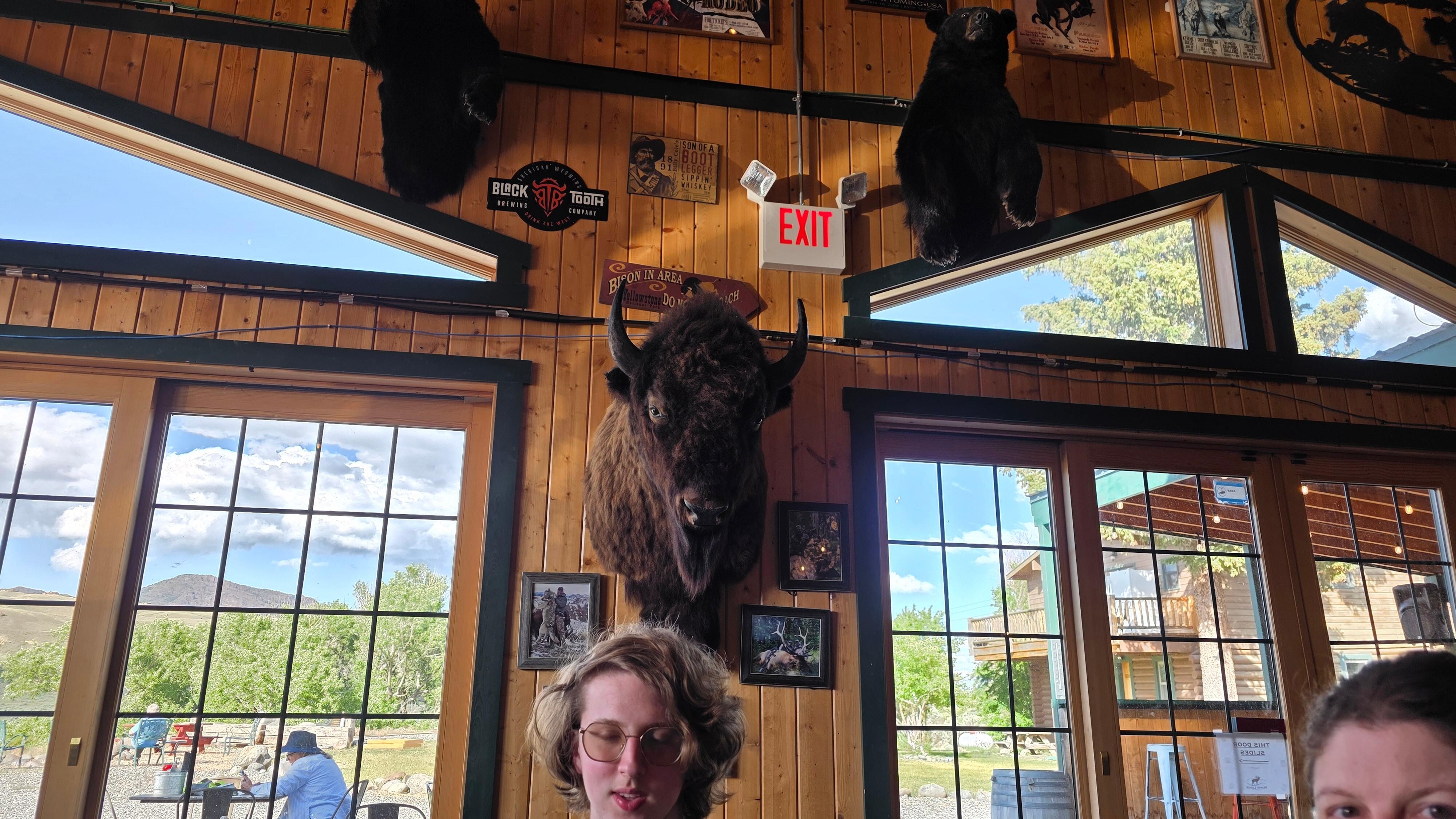Restaurant decor