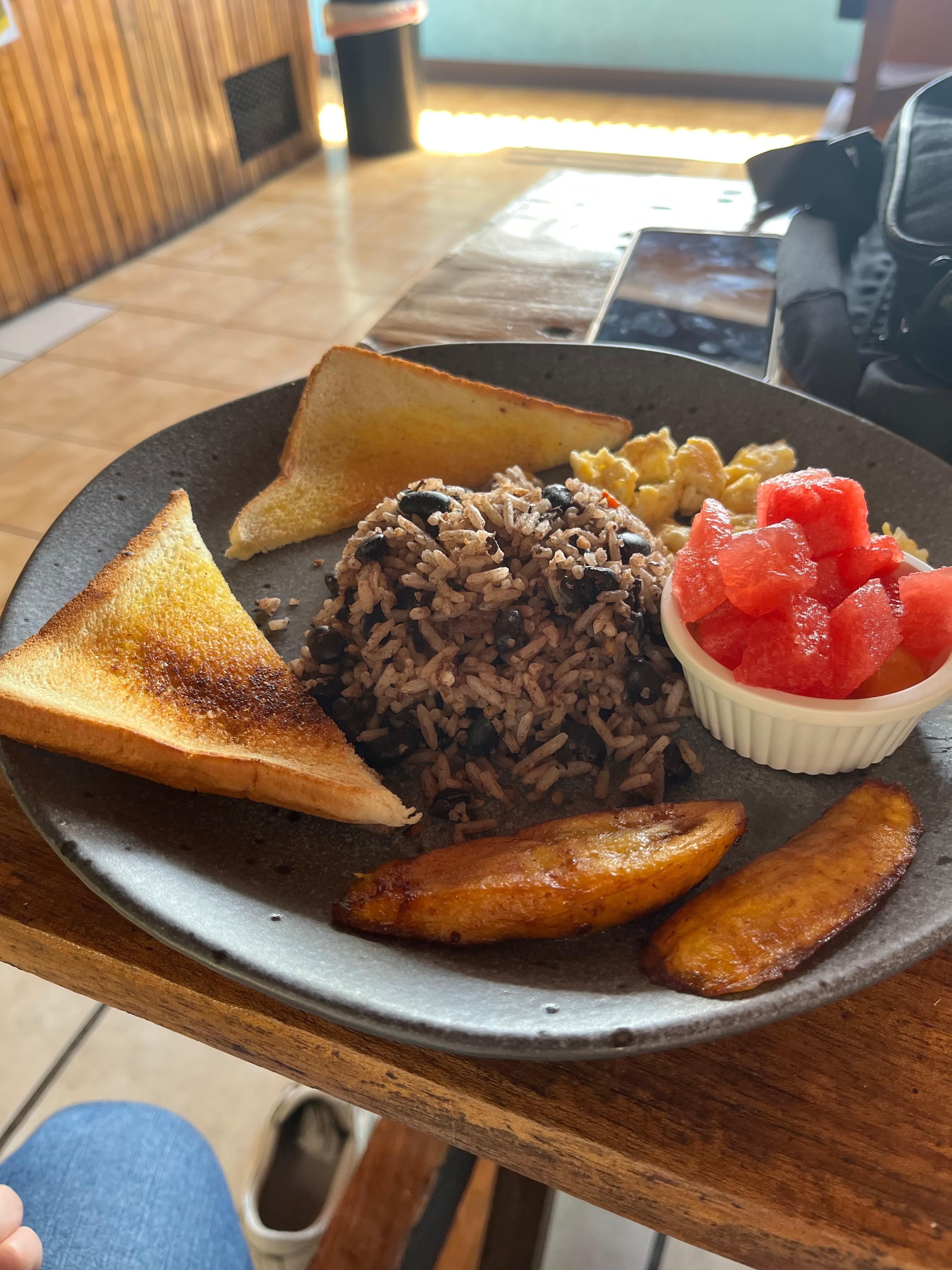 An example of a breakfast.