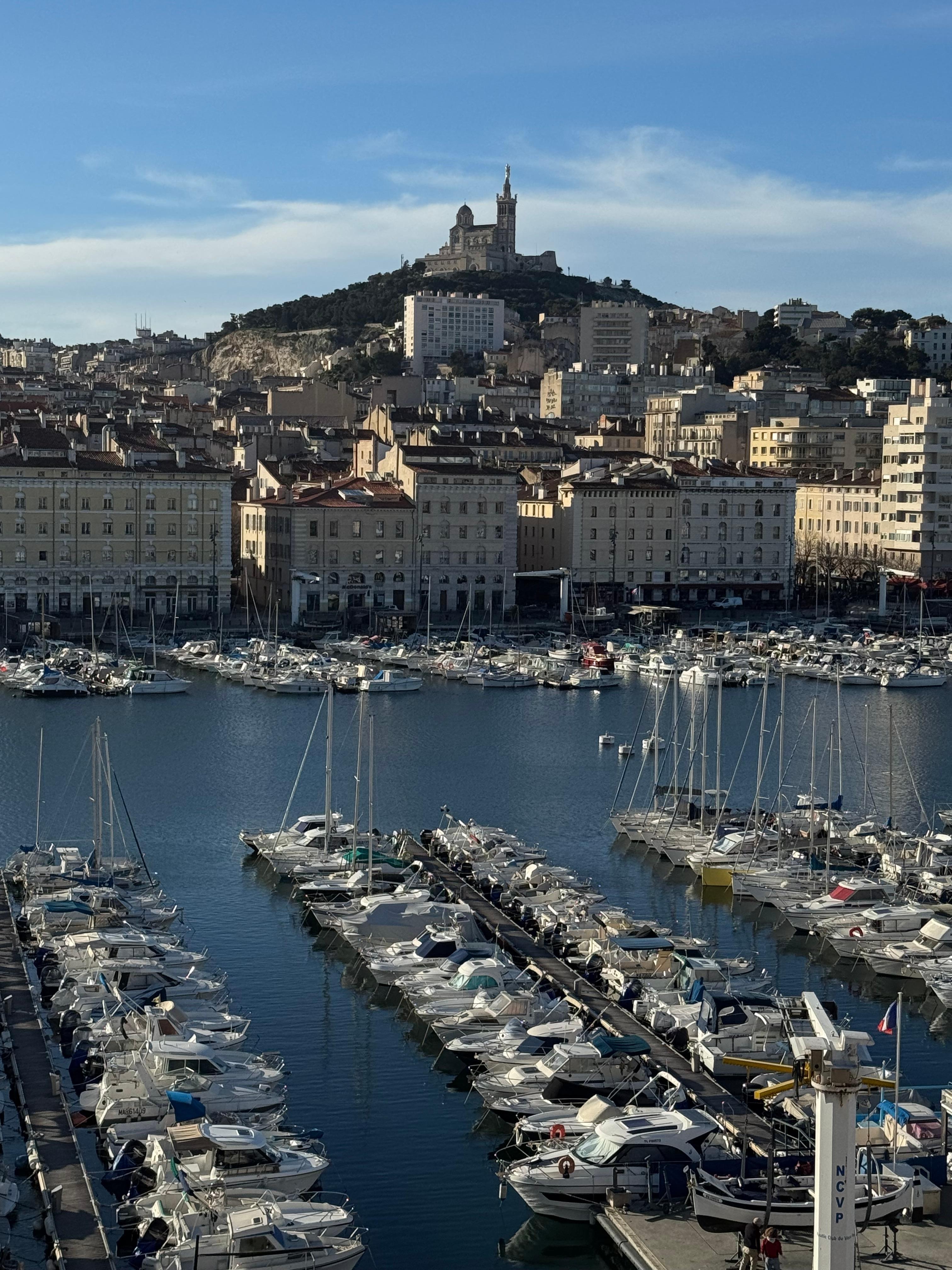La vue depuis le balcon