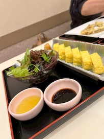 卵焼きとサラダ美味しかった