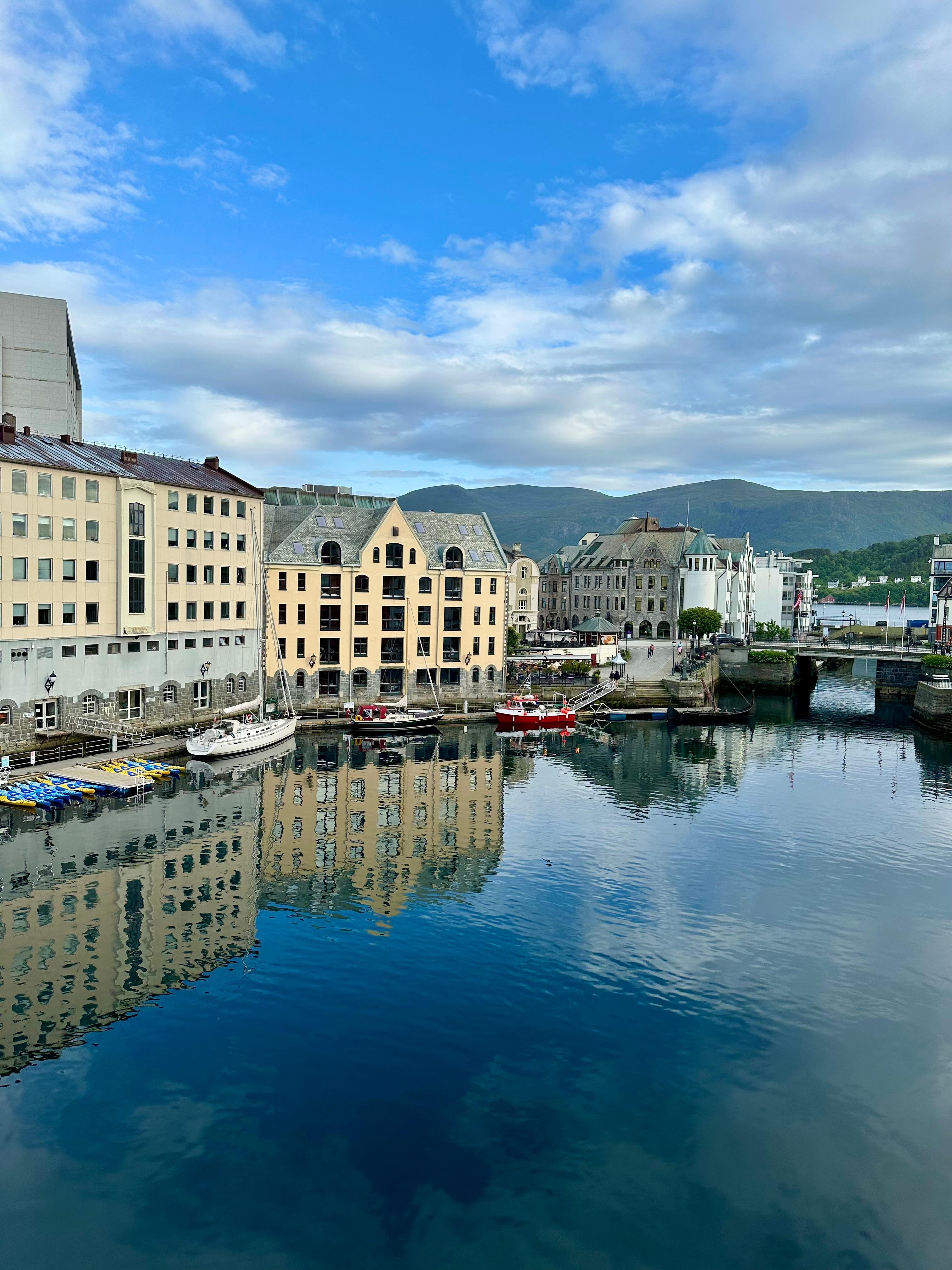 Utsikten fra vinduet vårt