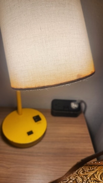 lamp shade/they replaced it