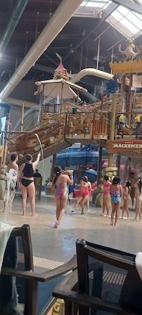 The Bucket! The grandchildren had so much fun and the adults too.