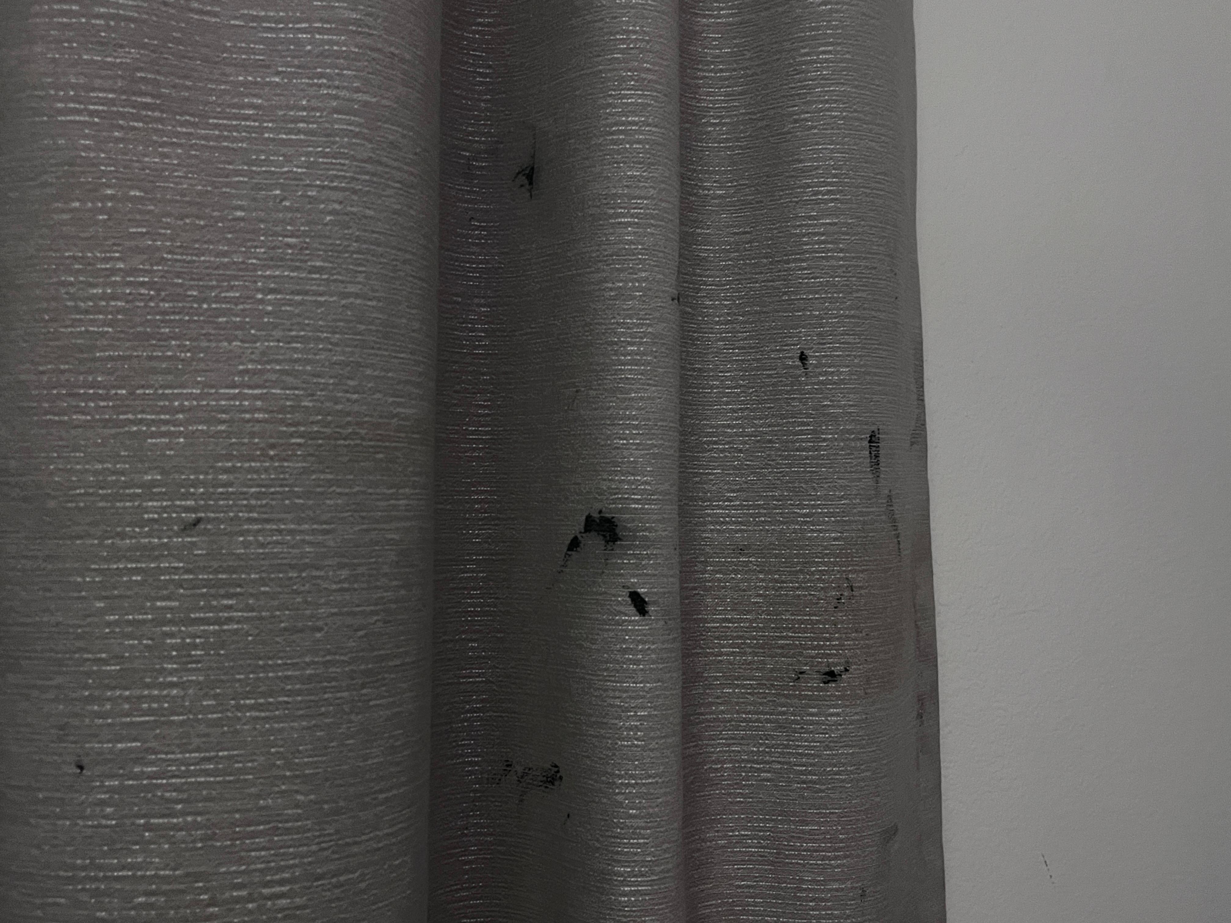 Not sure what was on the curtains