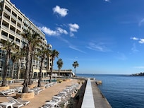 Grymt bra läge vid havet.