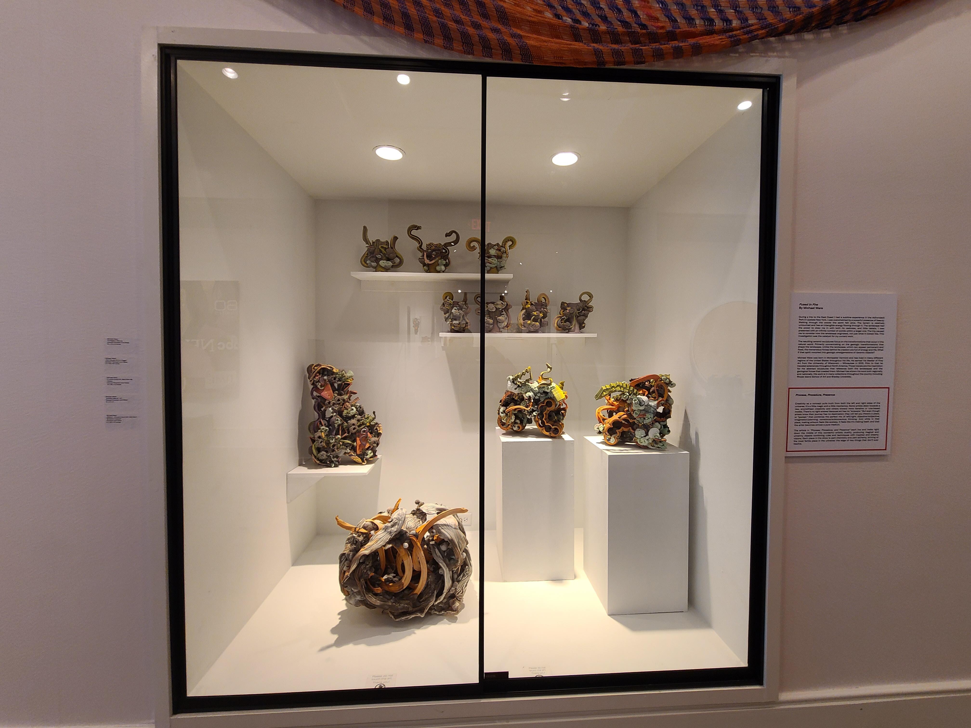 Art Exhibit in Gallery of Lobby