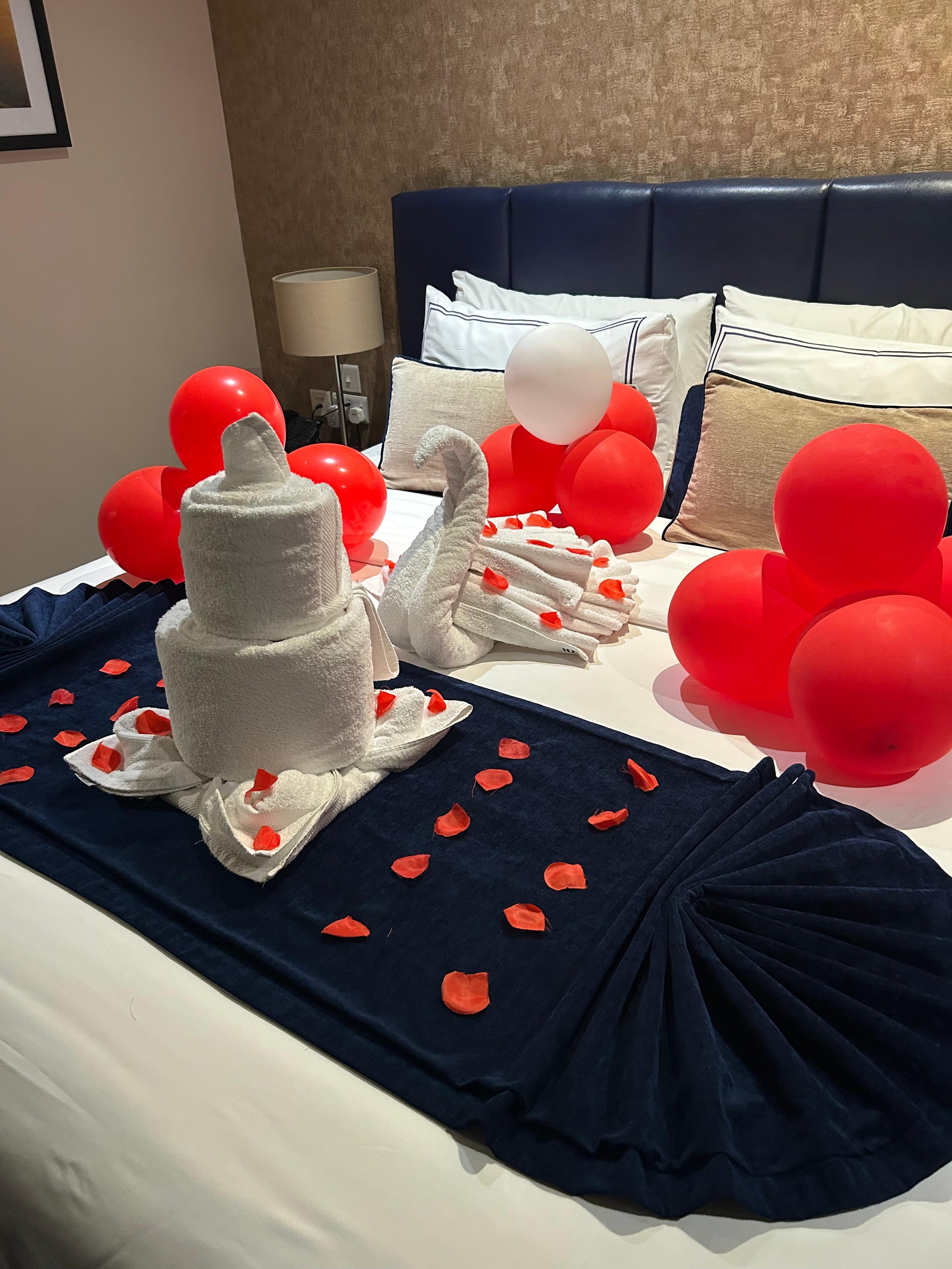 Birthday Wishes from the hotel!