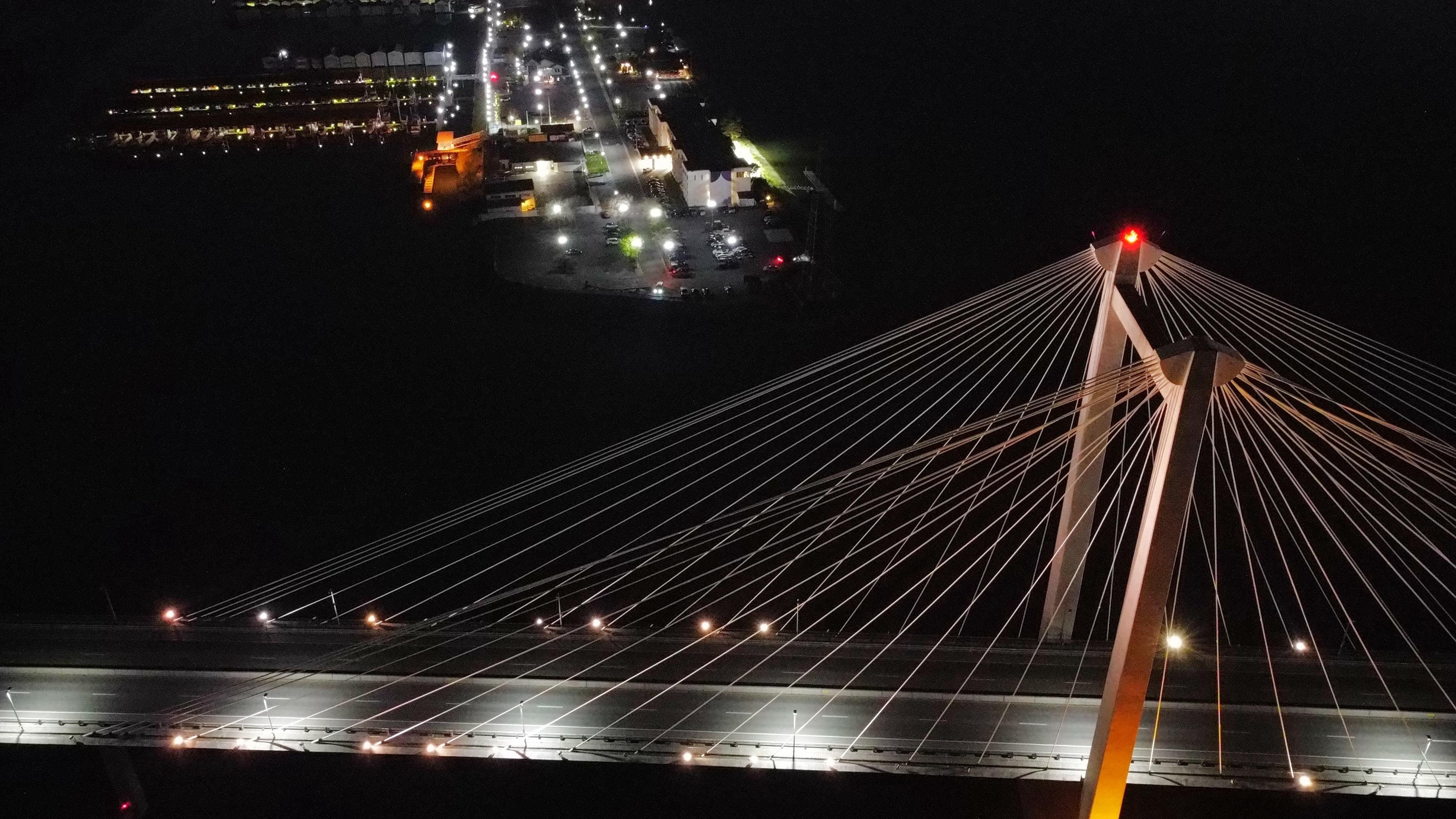 Drone Photo Looking back at the Hotel