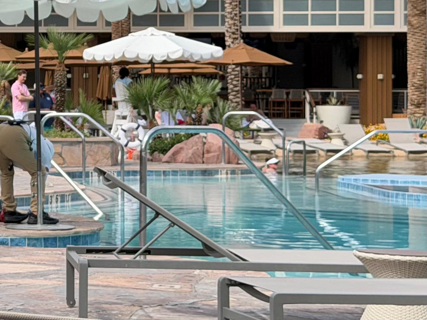 Pool view 