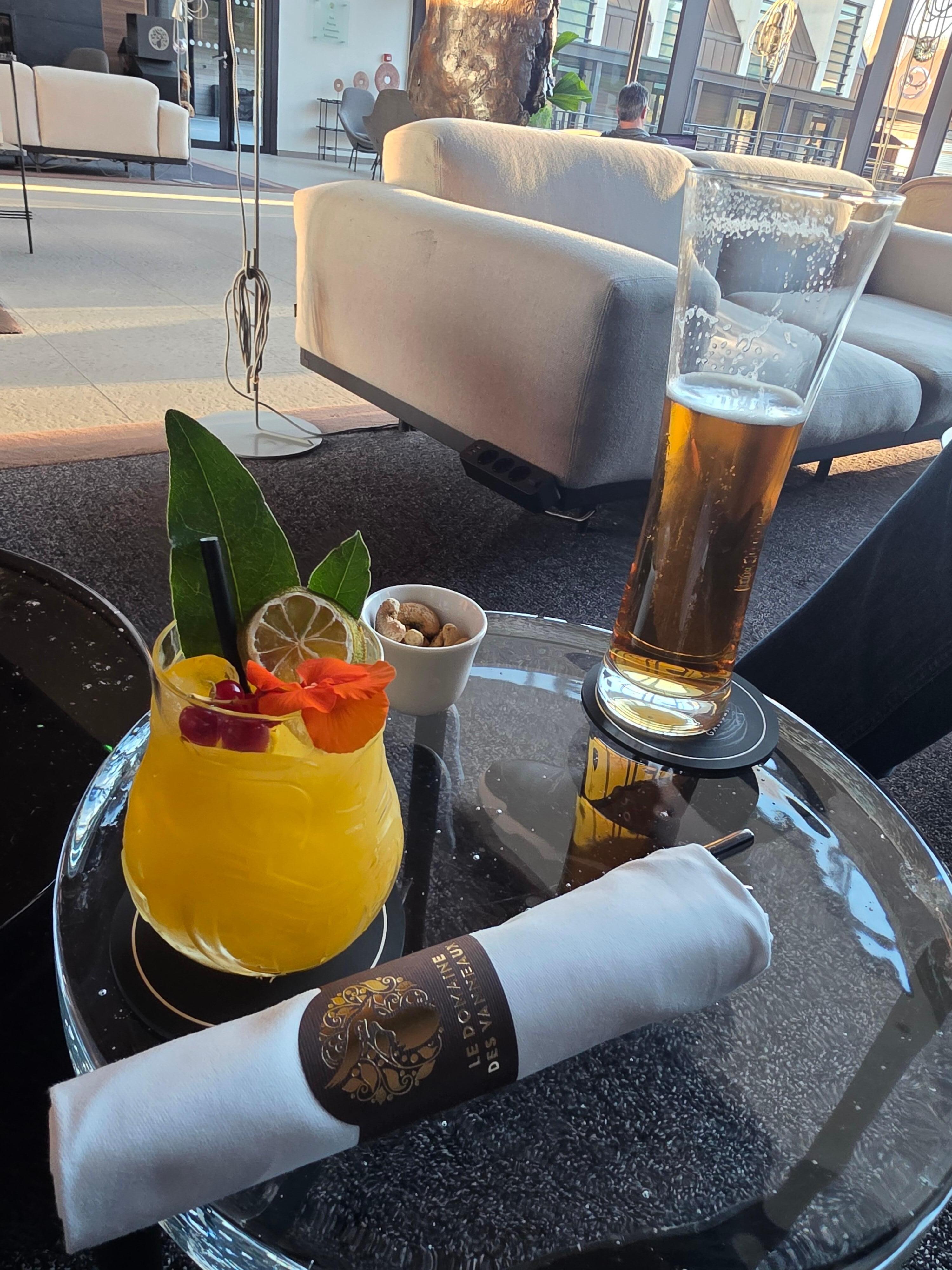 Cocktails 🍸 + bière pression c'est top