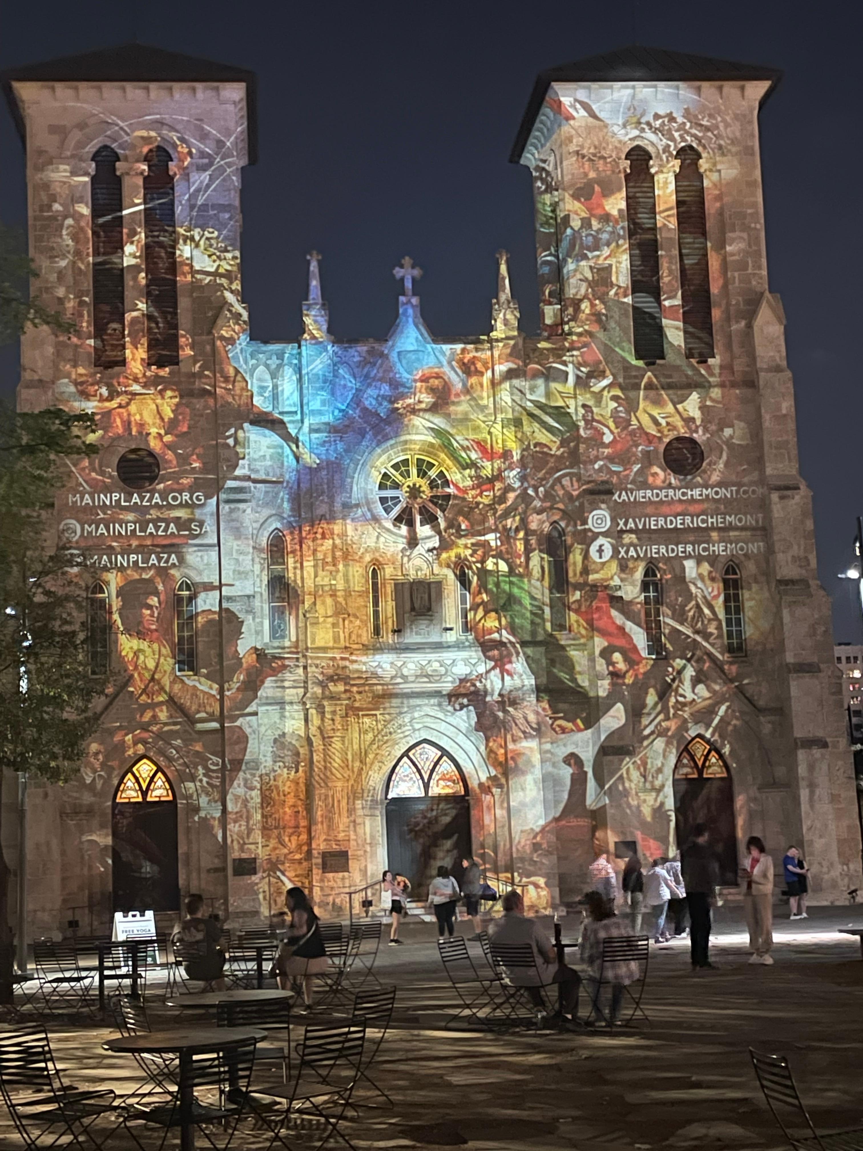 The Cathedral 4 blocks away.