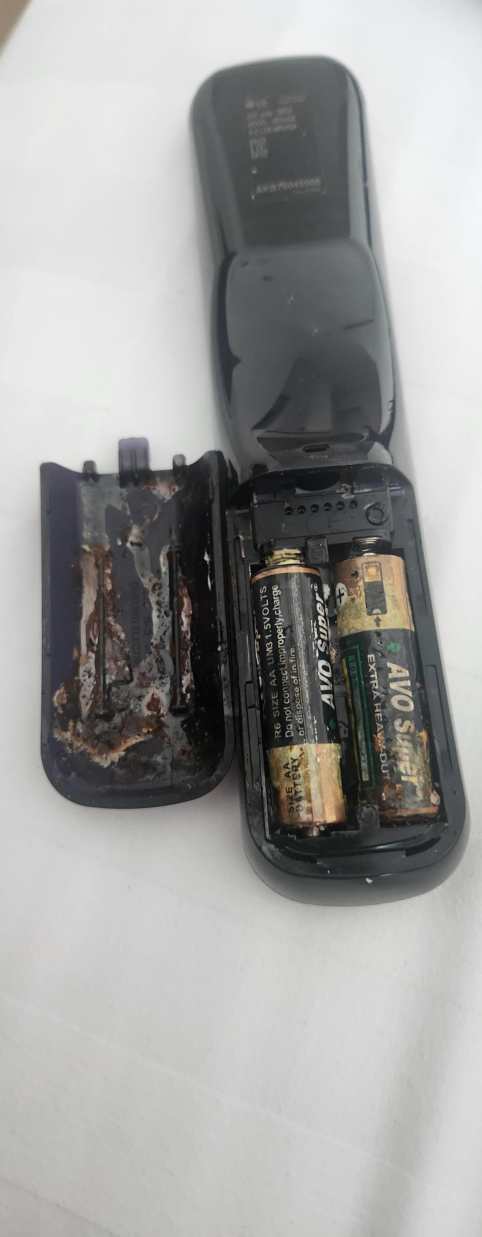 Remote that would not work due to poor up keep 
