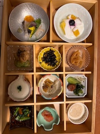 Typical Japanese breakfast included with room, dinner also provided.