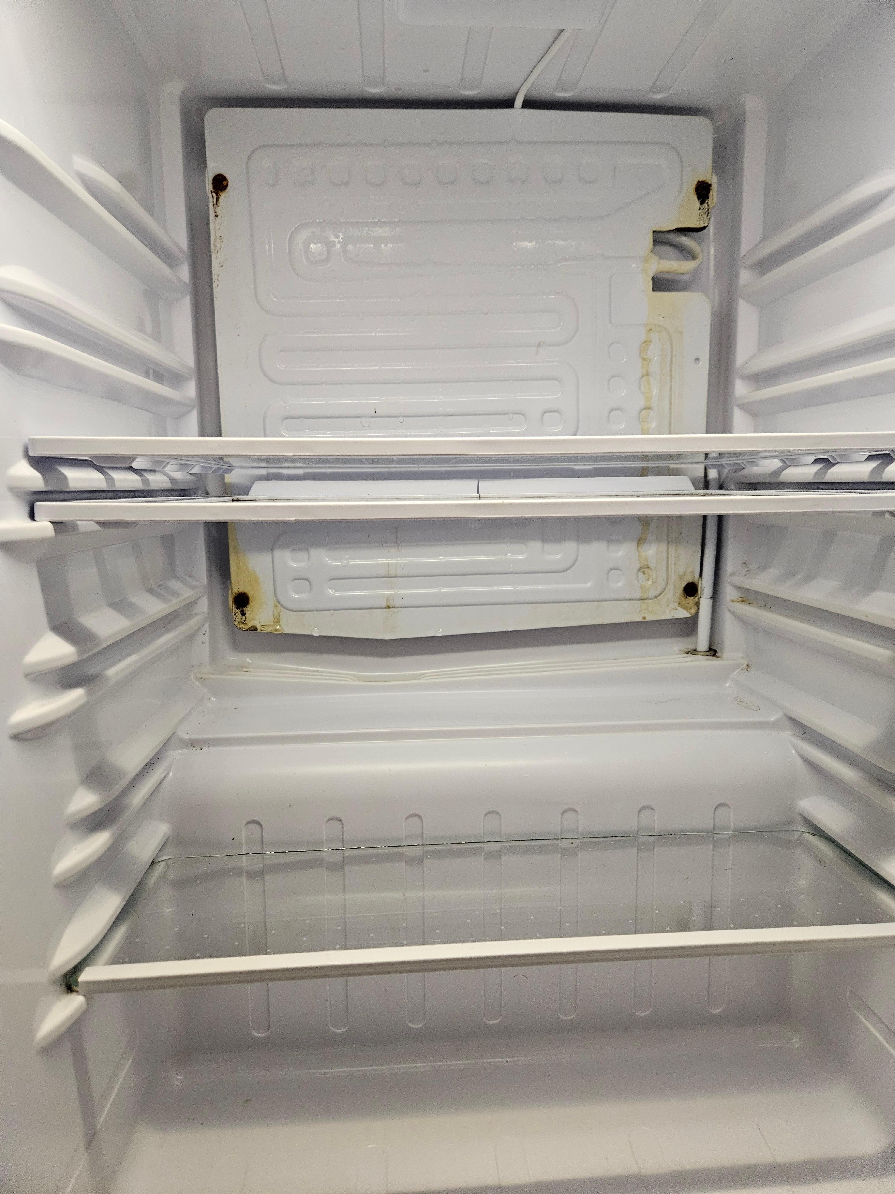 Refrigerator with bad odor.