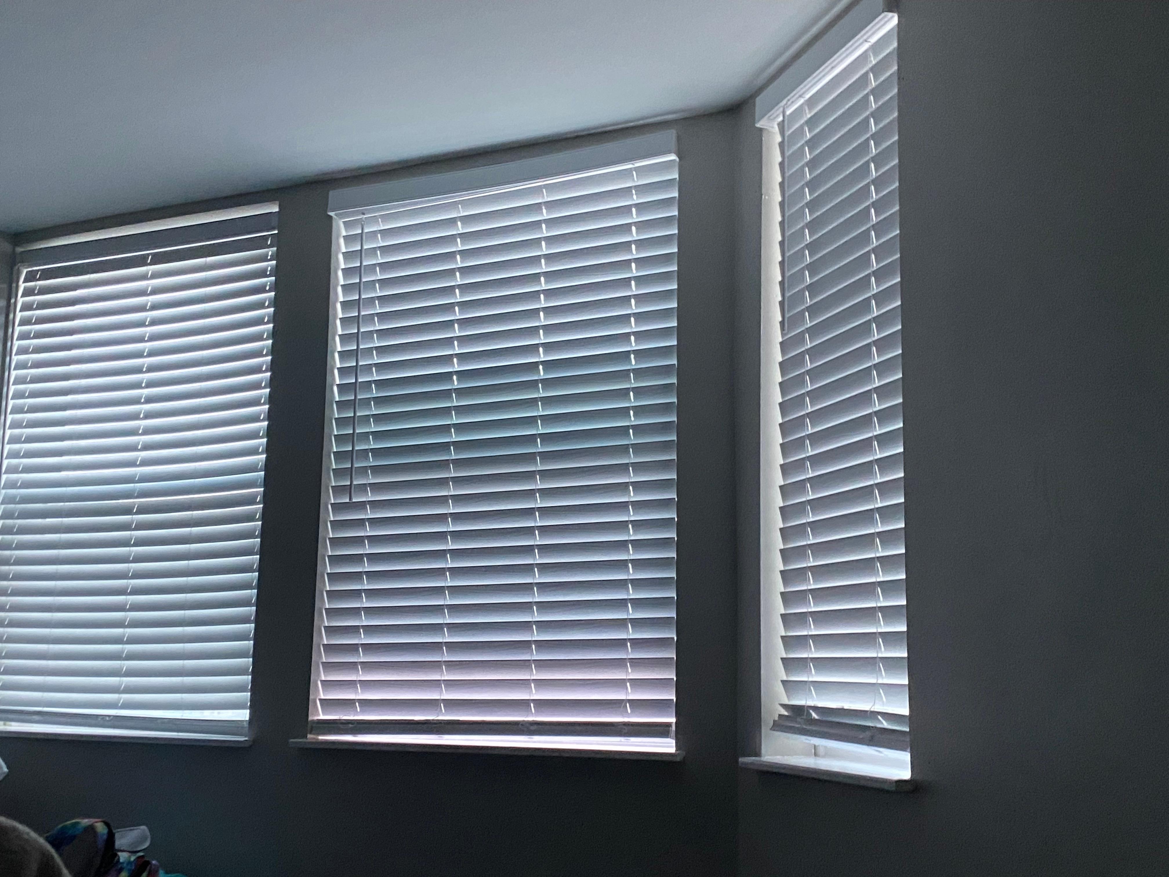 Blinds not curtains 