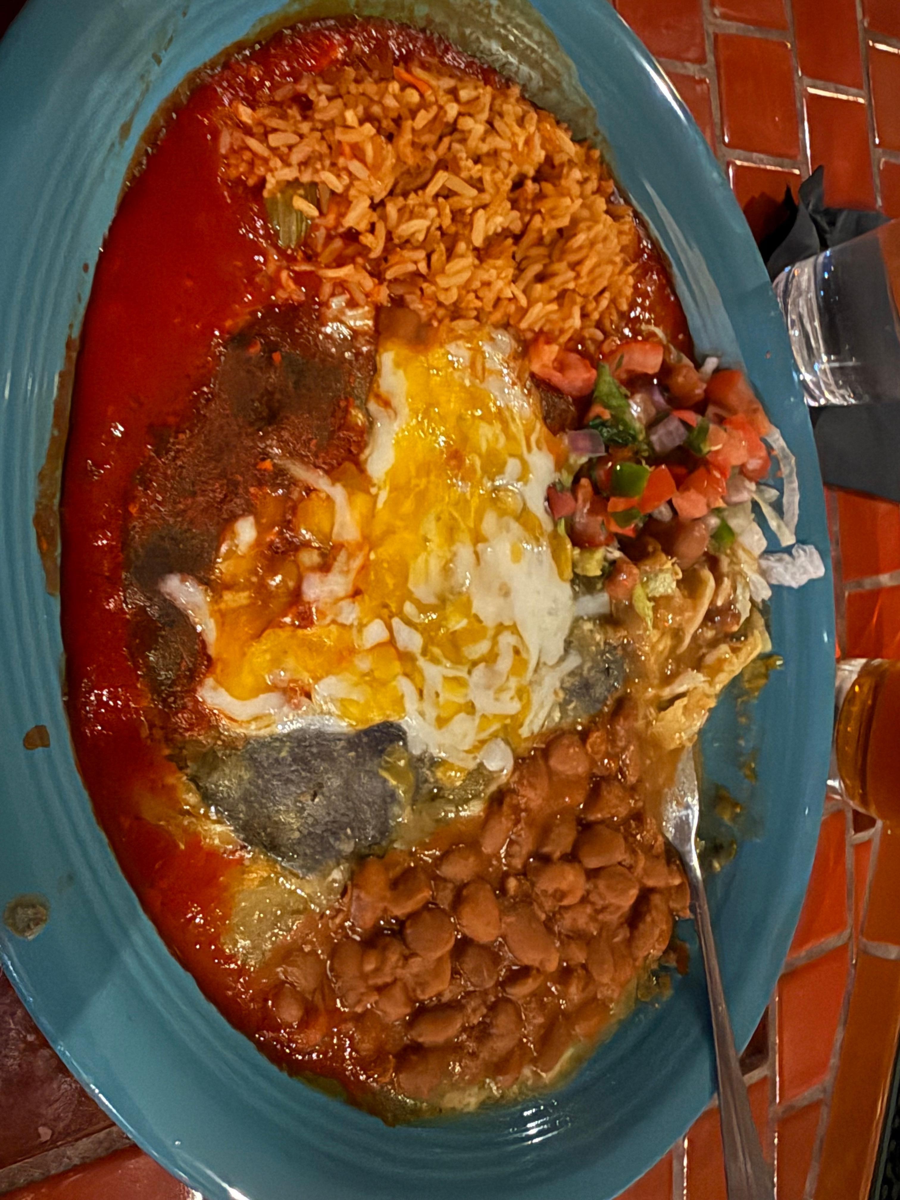 Very good authentic New Mexican food.