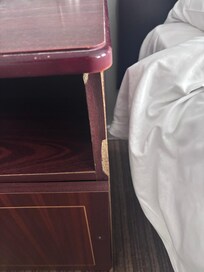 Chipped furniture
