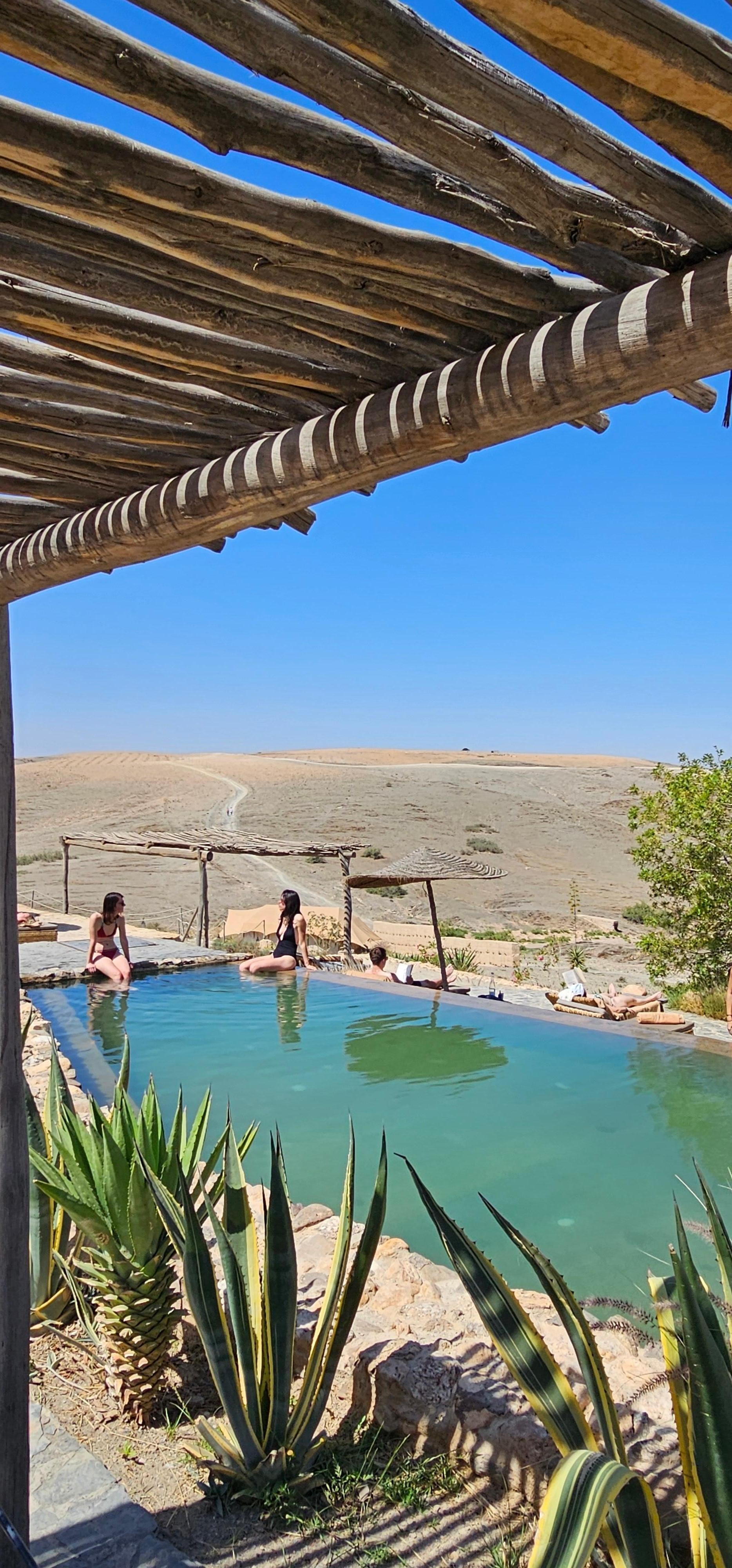 Una de las piscinas (no climatizada)